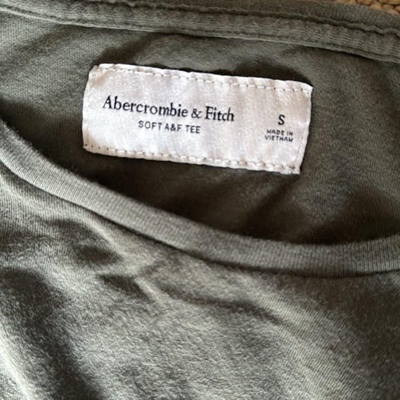 Abercrombie & Fitch | Shirts | Abercrombie Dark Green Tshirt | Poshmark